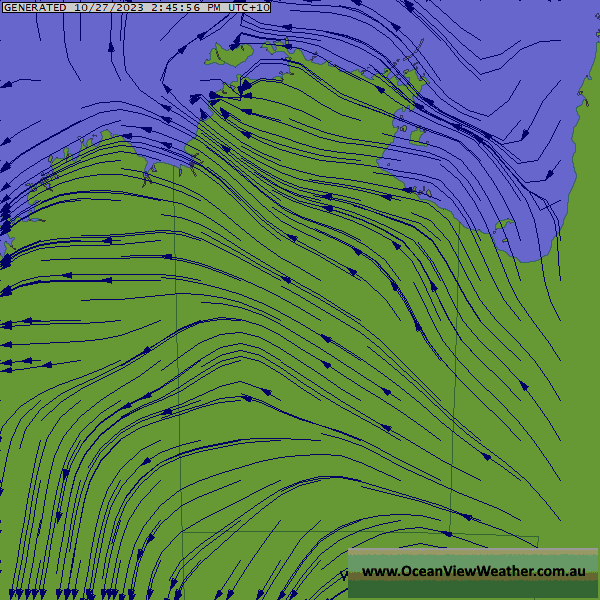 OceanViewWeather - Northern Territory Wind Direction - GFS Forecast ...