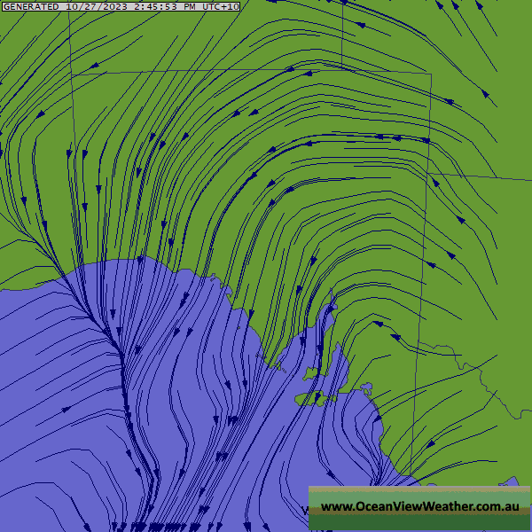 OceanViewWeather - South Australia Wind Direction - GFS Forecast Charts ...