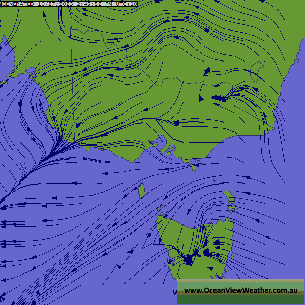 OceanViewWeather - VIC + TAS Wind Direction - GFS Forecast Charts ...